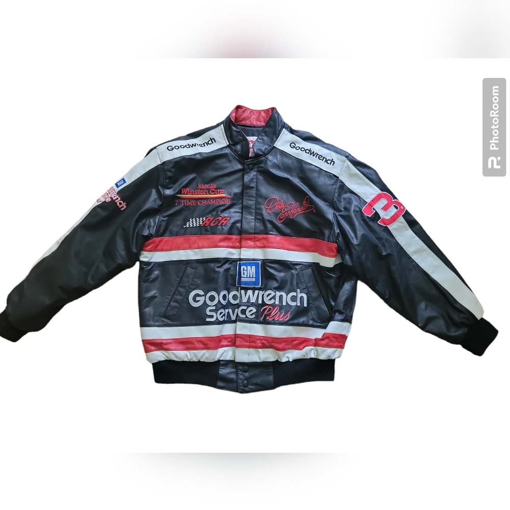 Dale Earnhardt Goodwrench Leather Jacket - Gem